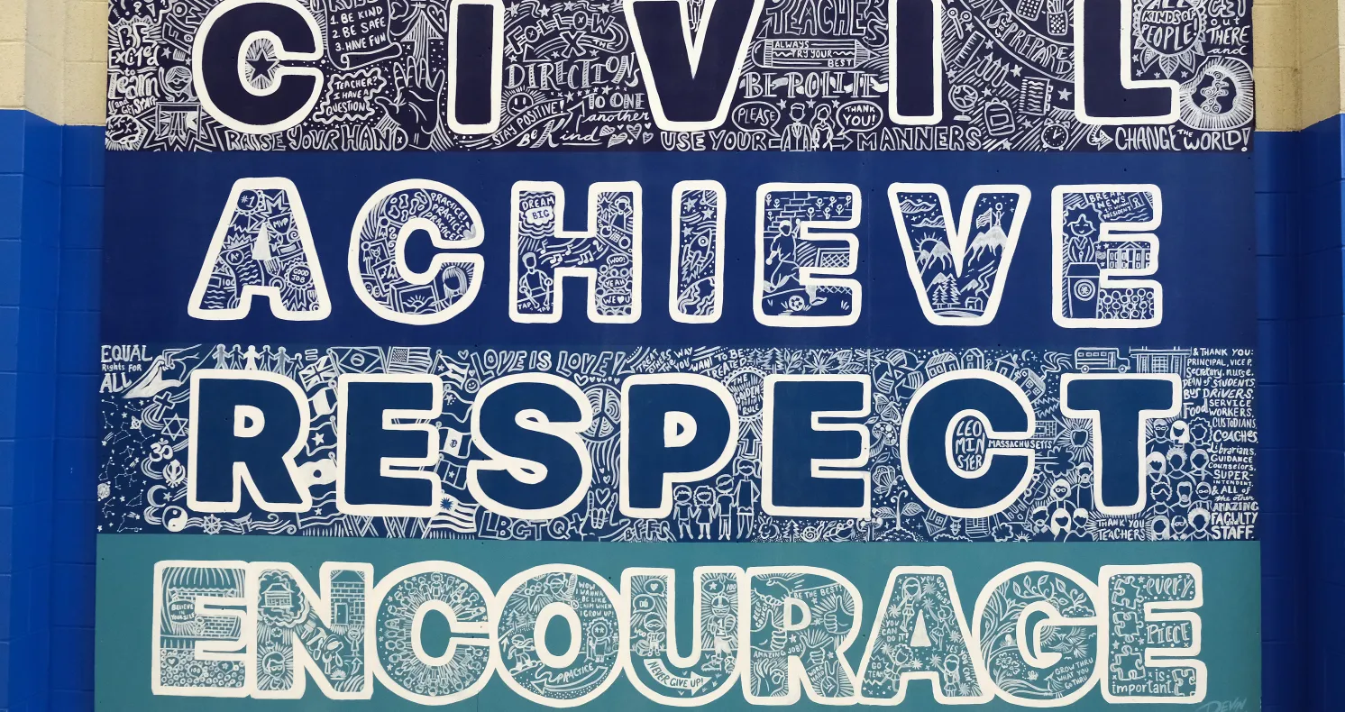 Devin Tormey mural | Fitchburg State University